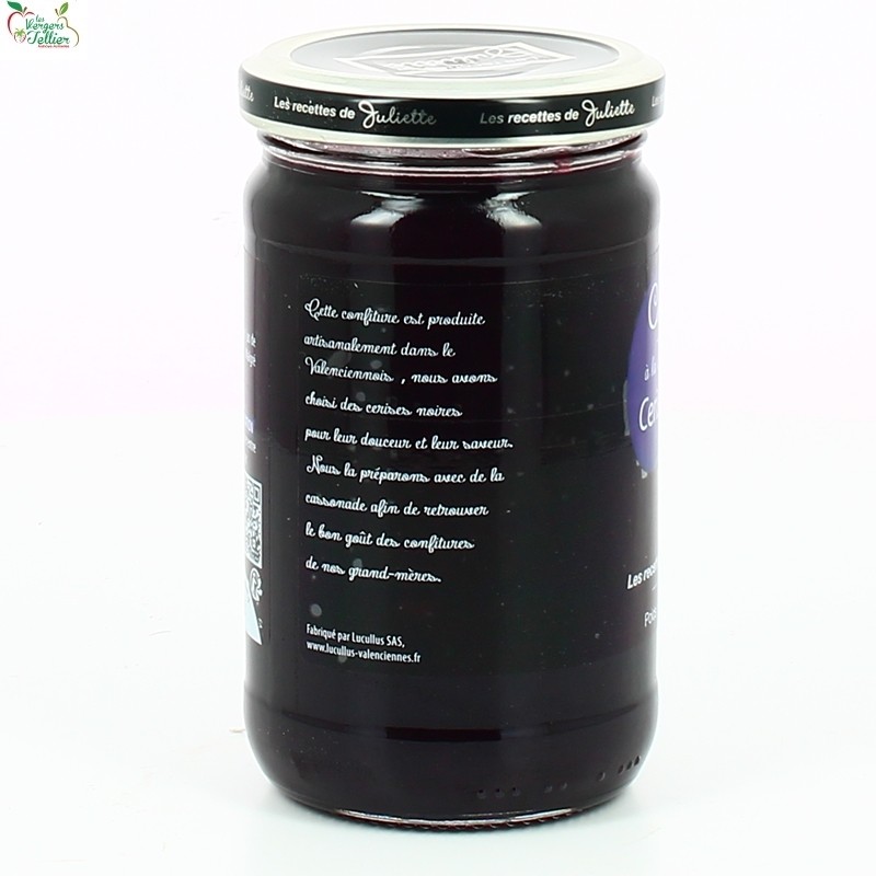 Confiture de Cerise Noire 320g