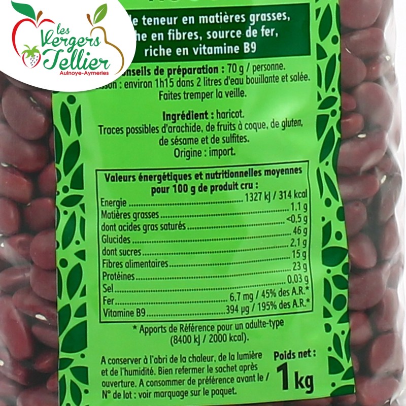 Haricots Rouges, Le Kilo